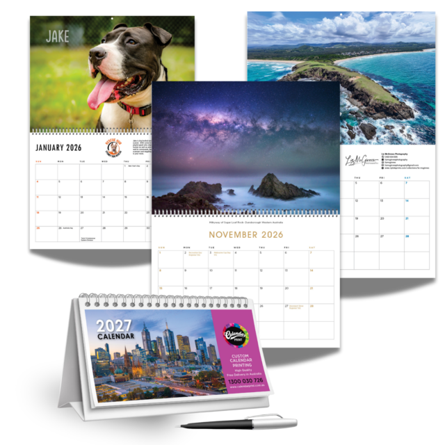 Custom Calendar Printing Australia | Bulk Calendars | CalendarPrint